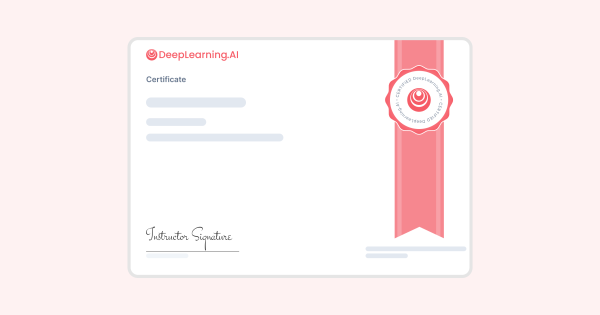 DeepLearning.AI Professional Certificate for PyTorch for Deep Learning